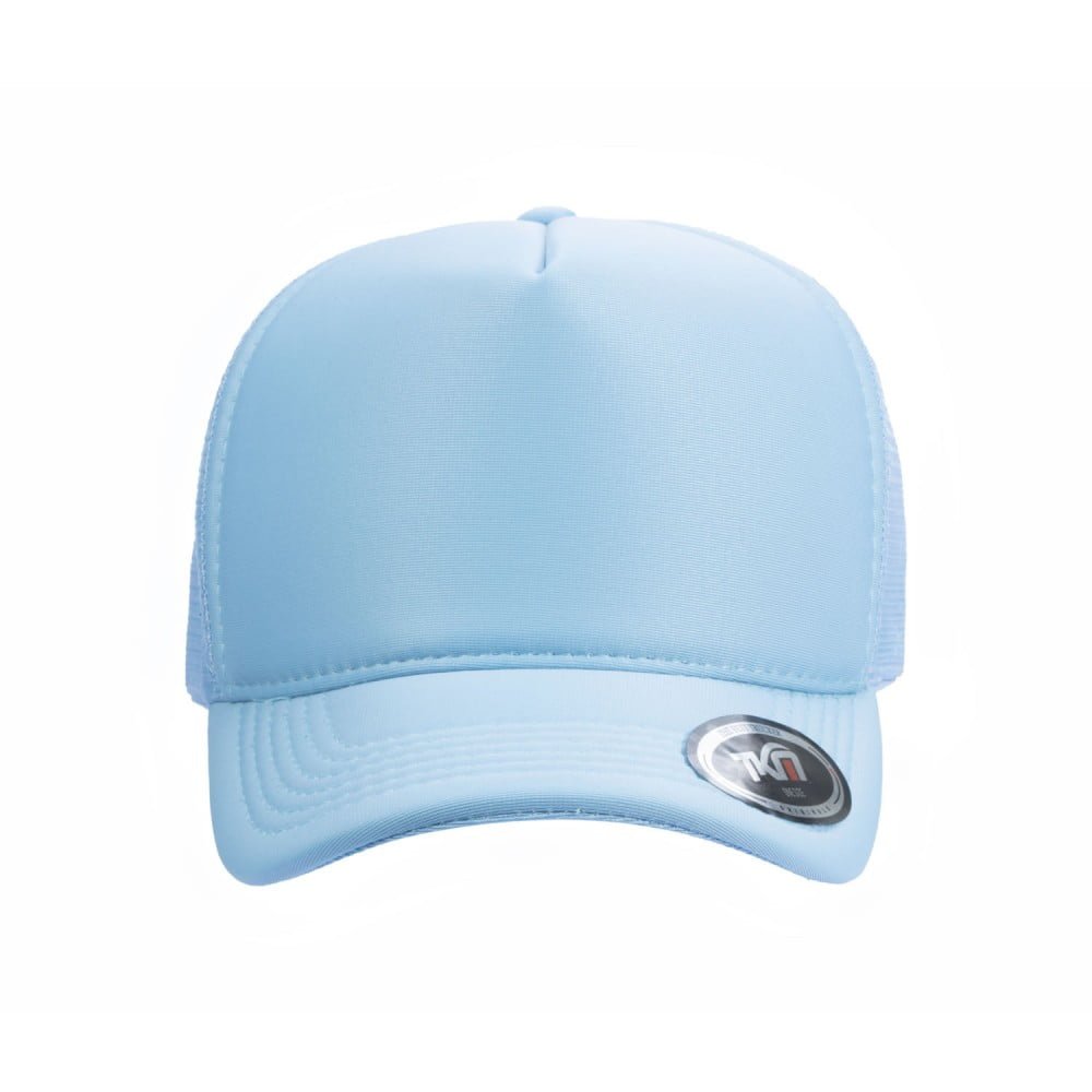 Boné Trucker Poliéster Azul Bebê - Cód 205 - Bonés Personalizados SP ...
